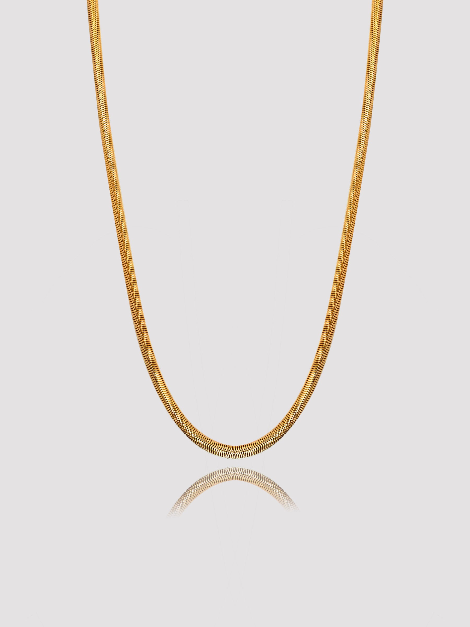 Gold Filled Snake Necklace | 50th Snake Bold Gold Necklace – miramira ...